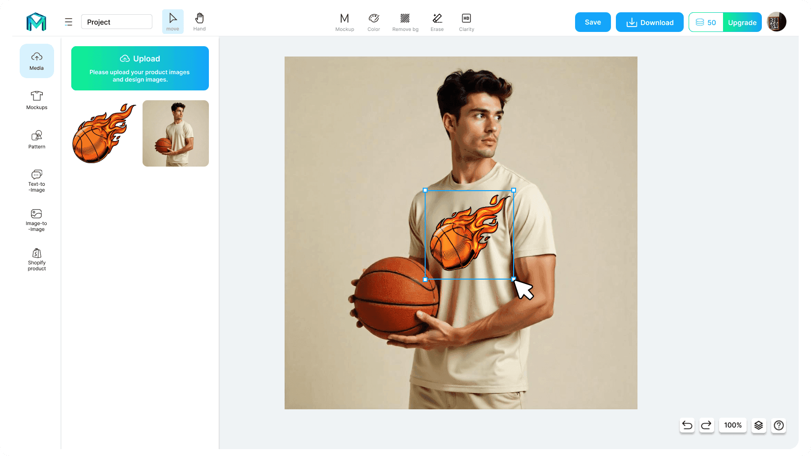 Free Mockup Generator - Mockup AI for Any Product